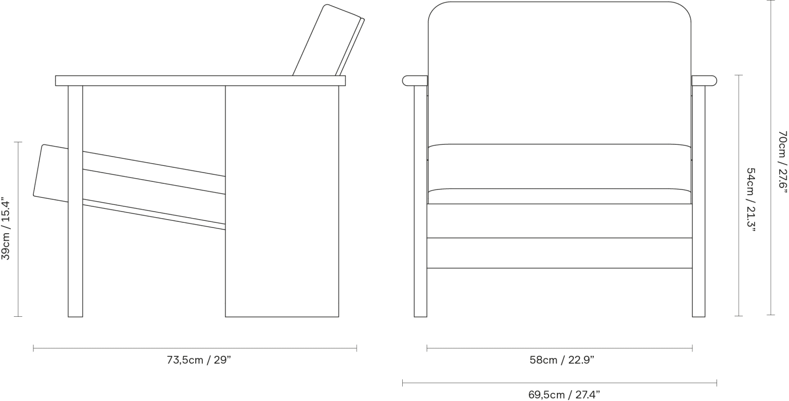 Bespoke Lounge Chair for Small and Large Spaces